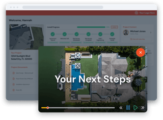 Enerflo | Enerflo Solar Software Platform Features | Customer Portal