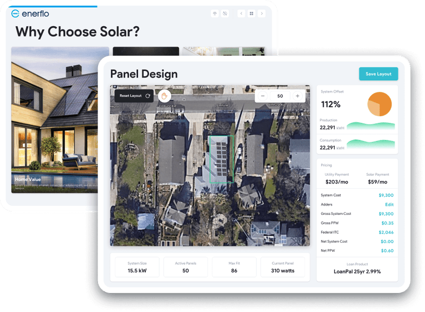 Enerflo | Enerflo Solar Software Platform Features | Customer Portal