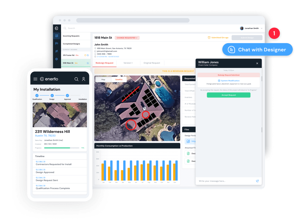 Enerflo | Enerflo Solar Software Platform Features | Project Management